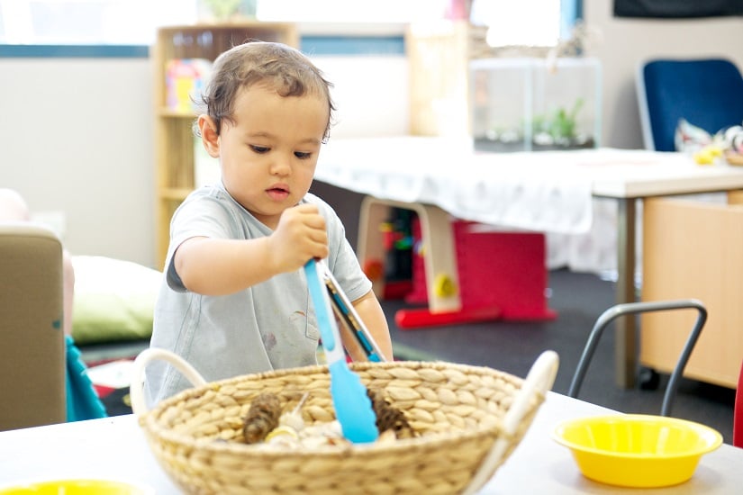 Nature Play and Sensory Exploration go Hand in Hand
