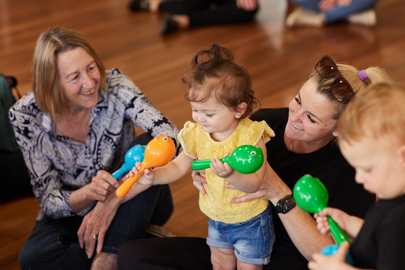 Music and Movement in Ageless Play Playgroups