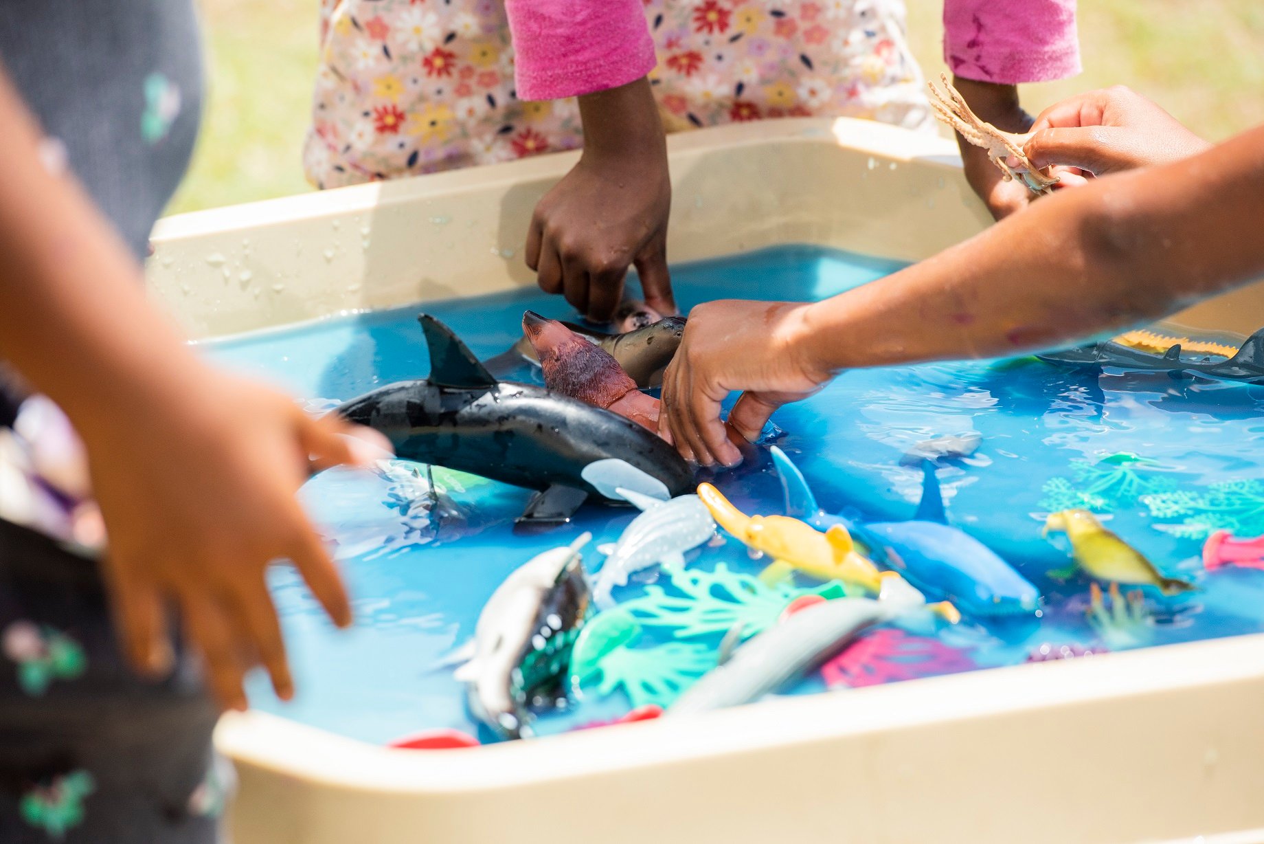 Nature Play and Sensory Exploration go Hand in Hand